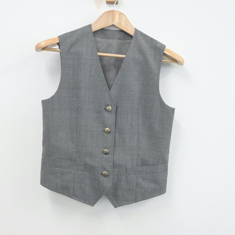 【中古制服】埼玉県 南稜高等学校 女子制服 1点（ベスト）sf016979【リサイクル学生服】 中古制服通販パレイド