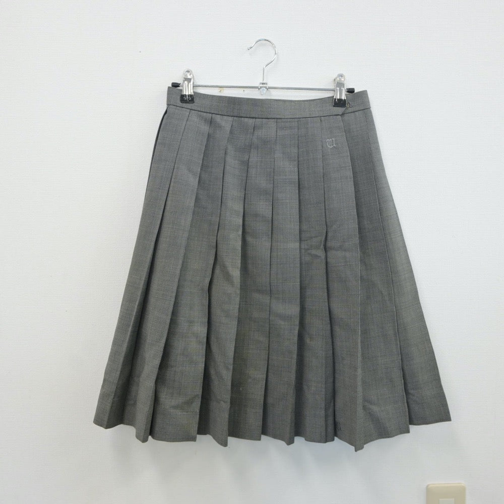 【中古制服】茨城県 牛久高等学校 女子制服 2点（スカート）sf017047【リサイクル学生服】 中古制服通販パレイド