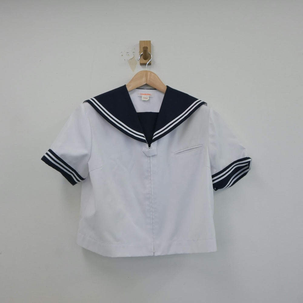 【中古制服】千葉県 高洲中学校 女子制服 1点（セーラー服）sf017287【リサイクル学生服】 中古制服通販パレイド