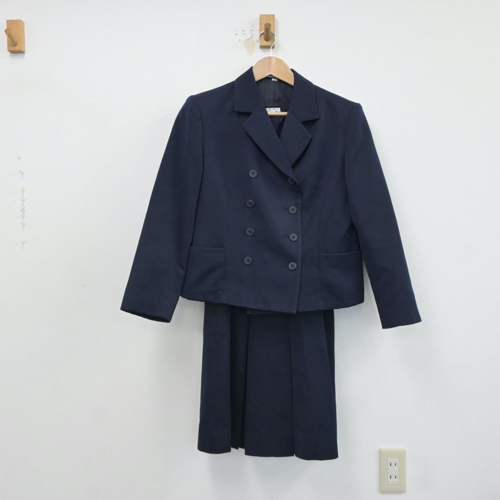 【中古制服】長崎県 諫早高等学校 女子制服 2点（ブレザー・ジャンパースカート）sf017514【リサイクル学生服】 中古制服通販パレイド