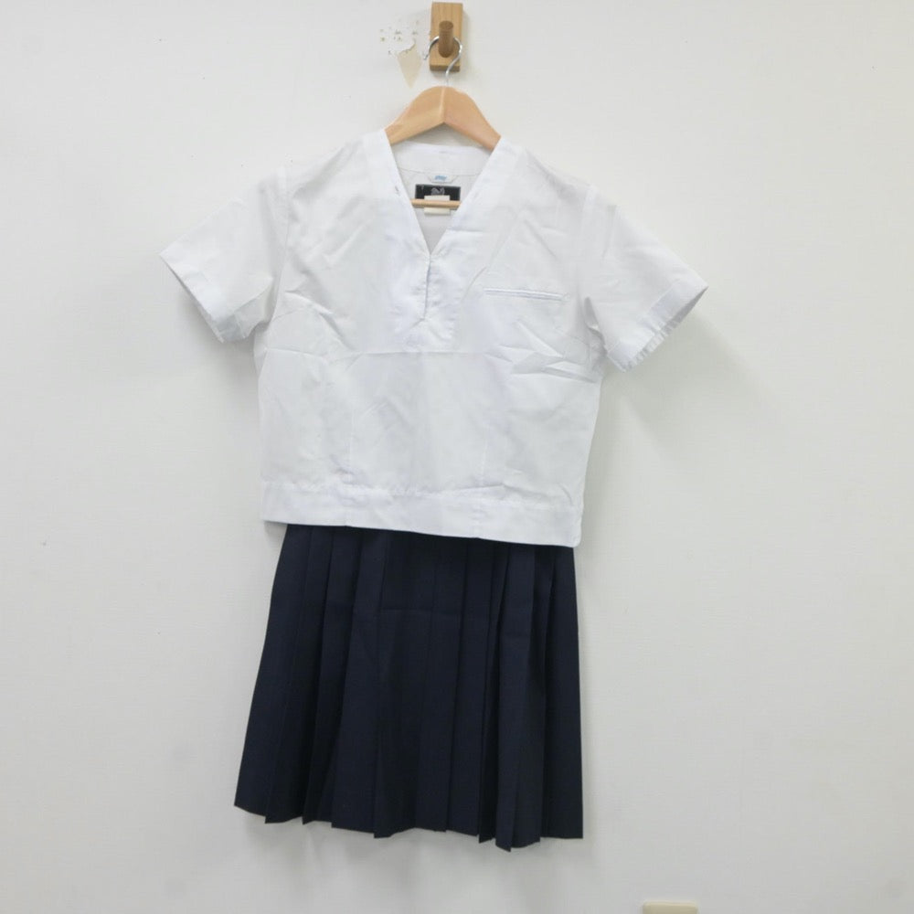 【中古制服】東京都 東京都立駒場高等学校 女子制服 2点（セーラー服・セーラー服）sf017647【リサイクル学生服】 中古制服通販パレイド