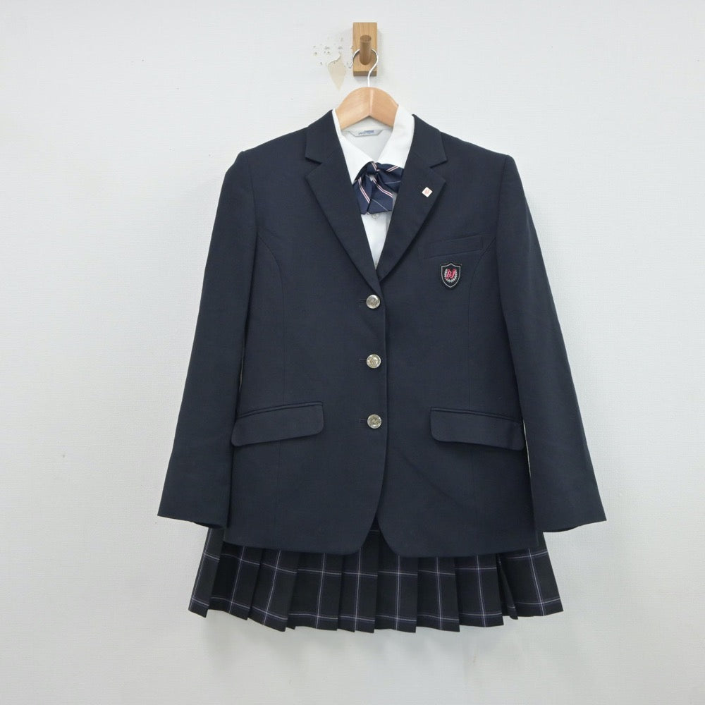 【中古制服】東京都 日本大学豊山女子中学校・高等学校 女子制服 5点(ブレザー・シャツ・スカート)sf017762【リサイクル学生服