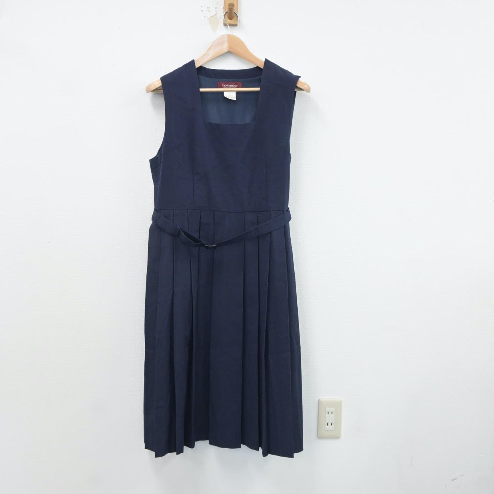 【中古制服】東京都 小松川第一中学校 女子制服 1点（ジャンパースカート）sf017816【リサイクル学生服】 中古制服通販パレイド