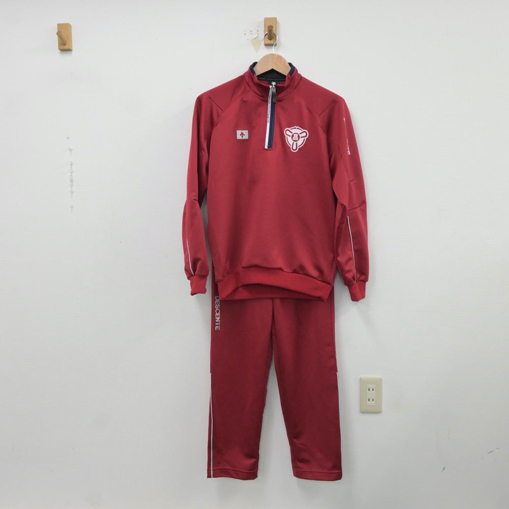 【中古制服】熊本県 熊本西高等学校 女子制服 2点（ジャージ 上・ジャージ 下）sf018084【リサイクル学生服】 中古制服通販パレイド