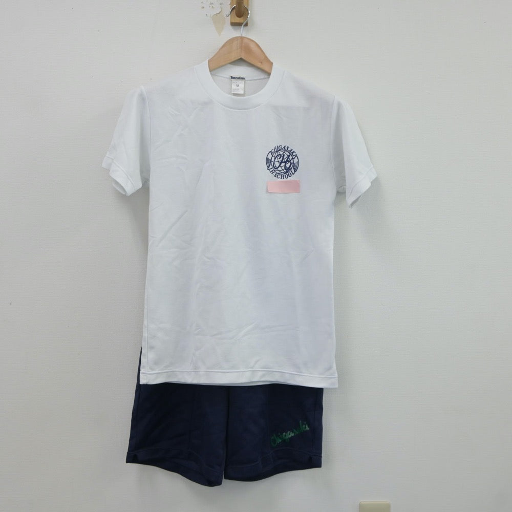【中古制服】神奈川県 神奈川県横浜市立茅ヶ崎中学校 女子制服 2点（体操服 上・ジャージ 下）sf018318【リサイクル学生服】 中古