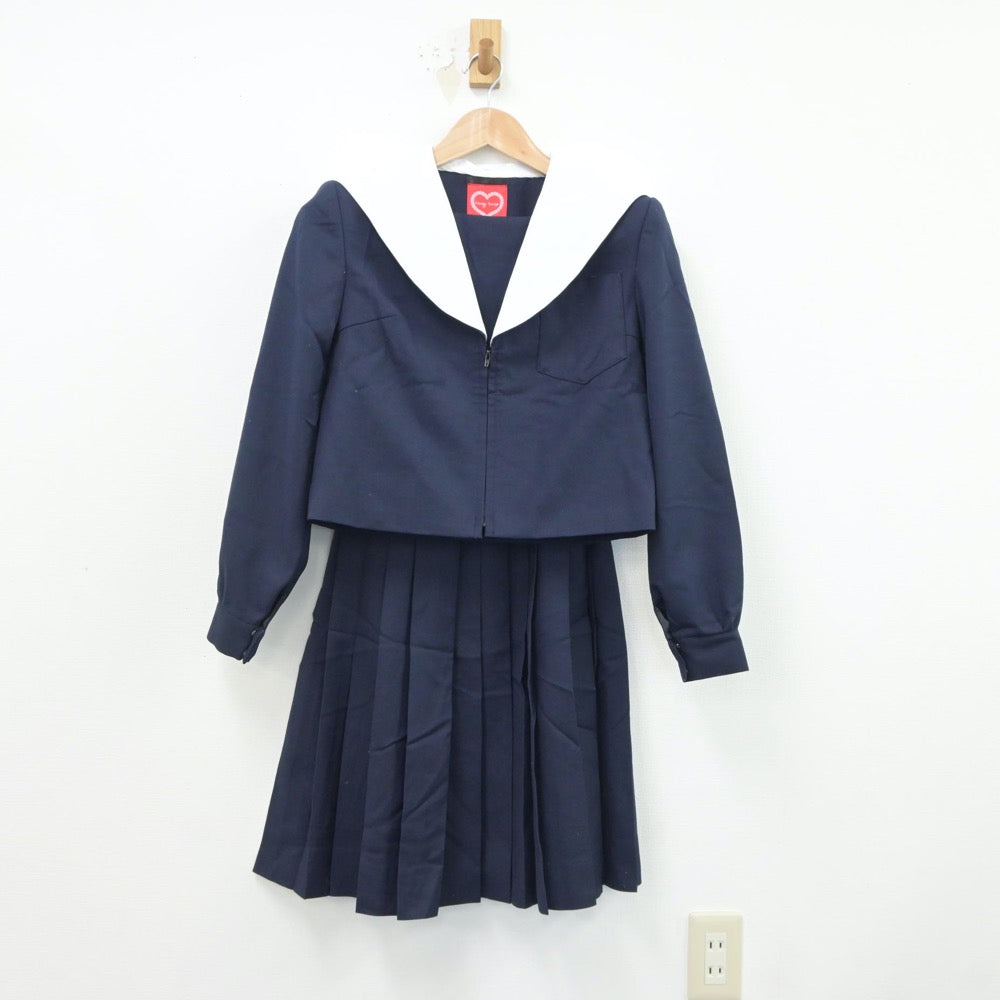 【中古制服】愛知県 名古屋市立守山東中学校 女子制服 2点（セーラー服・スカート）sf018322【リサイクル学生服】 中古制服通販パレイド