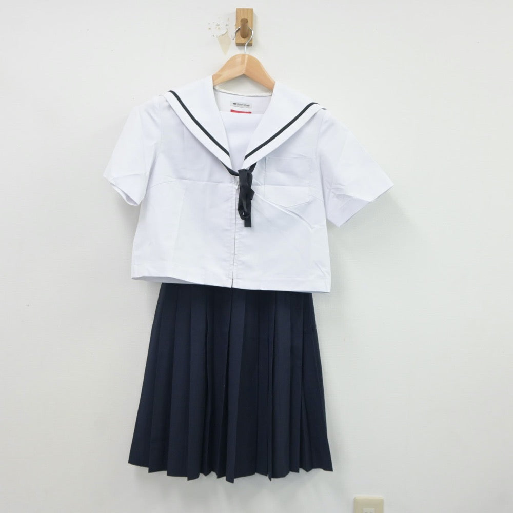 【中古制服】愛知県 名古屋市立守山東中学校 女子制服 5点（セーラー服・スカート）sf018323【リサイクル学生服】 中古制服通販パレイド