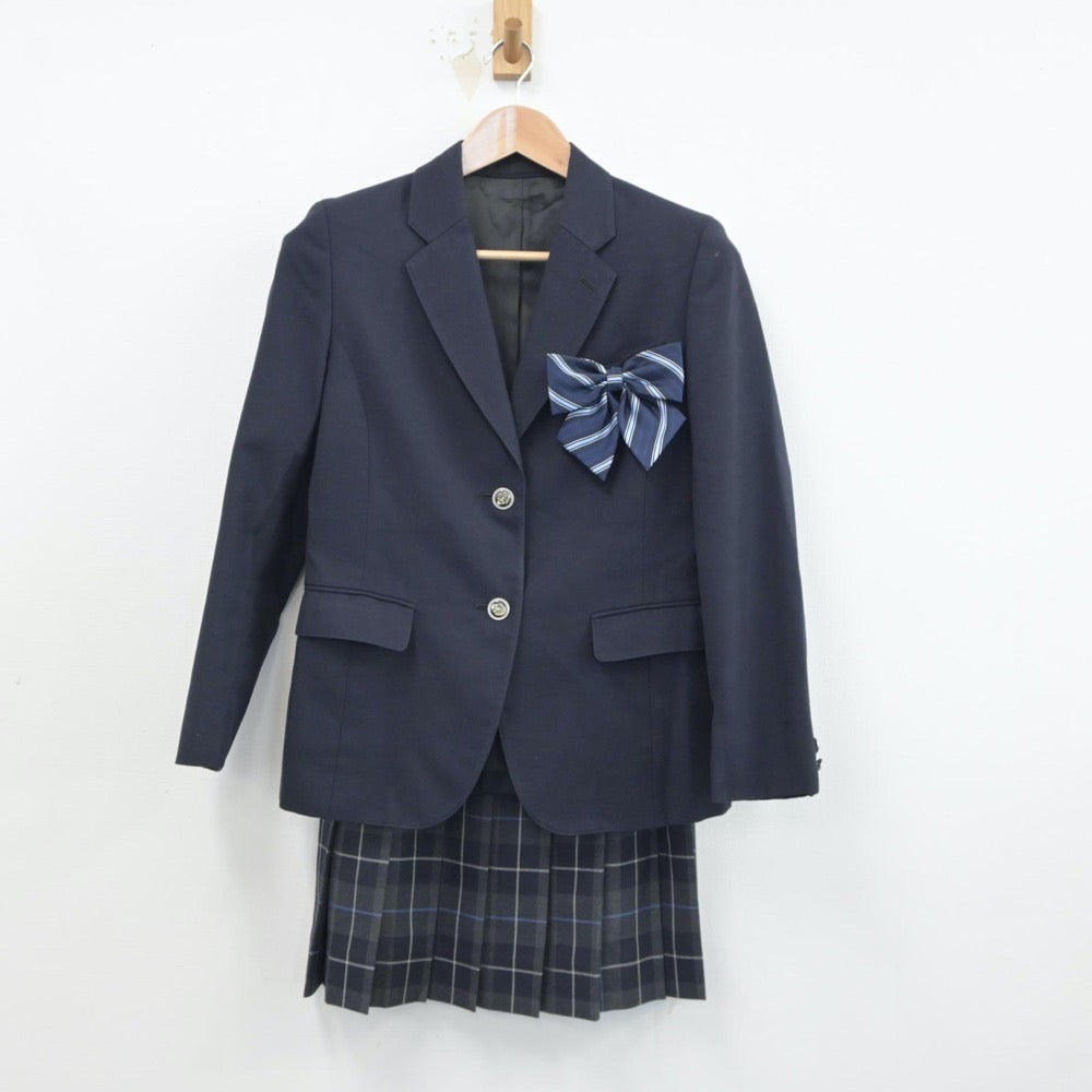 【中古制服】東京都 和泉中学校 女子制服 3点（ブレザー・スカート）sf018698【リサイクル学生服】 中古制服通販パレイド
