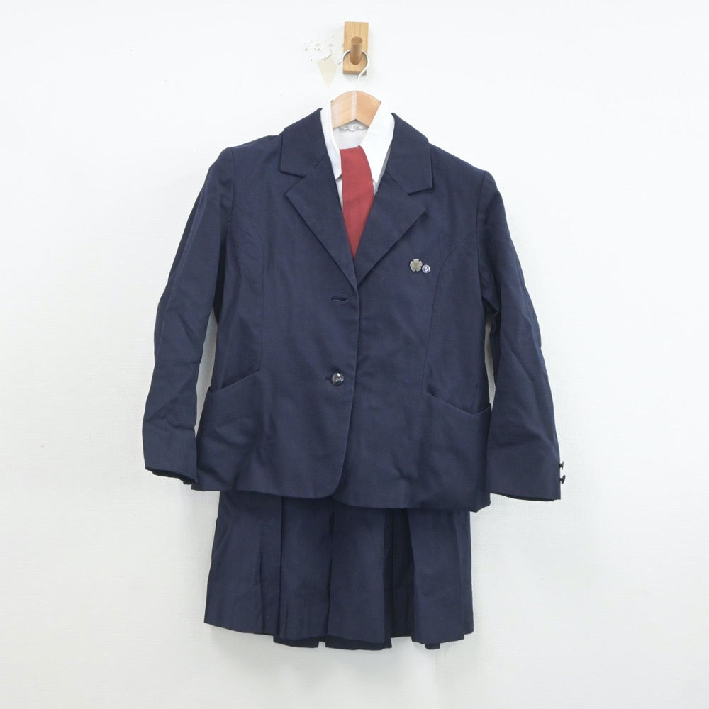 【中古制服】奈良県 添上高等学校 女子制服 5点（ブレザー・ベスト・シャツ・スカート）sf019351【リサイクル学生服】 中古制服通販パレイド