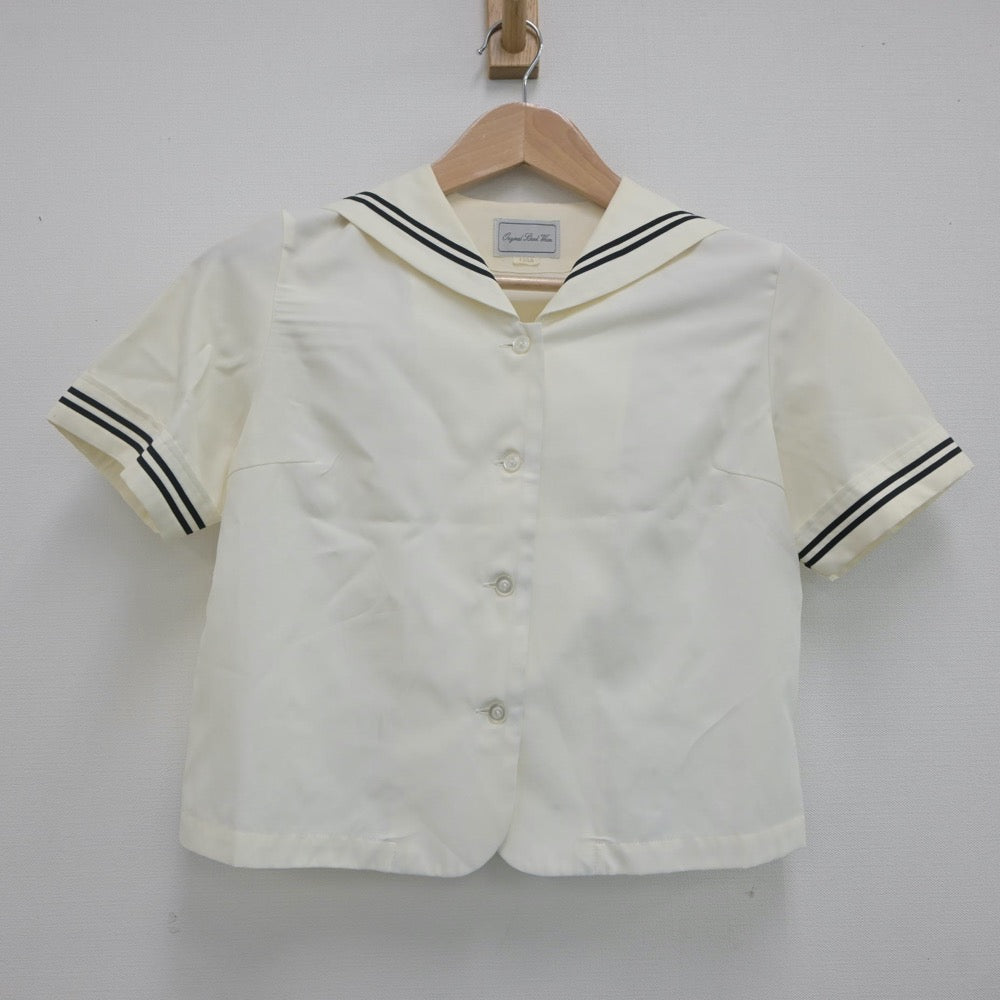 【中古制服】埼玉県 川越初雁高等学校 女子制服 1点（セーラー服）sf020053【リサイクル学生服】 中古制服通販パレイド