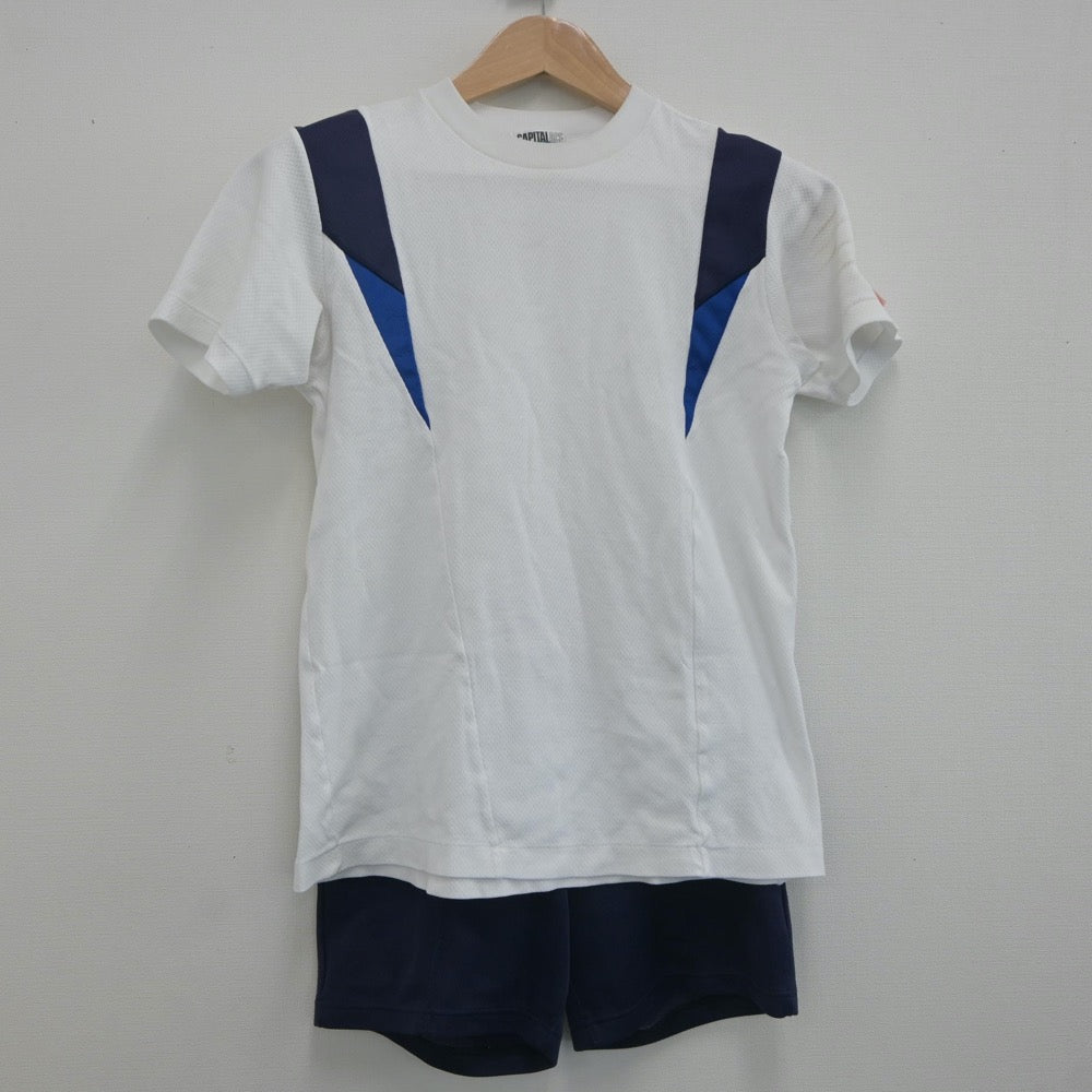 【中古制服】神奈川県 川崎市立住吉中学校 女子制服 3点（体操服 上・ジャージ 上・体操服 下）sf020109【リサイクル学生服】 中古