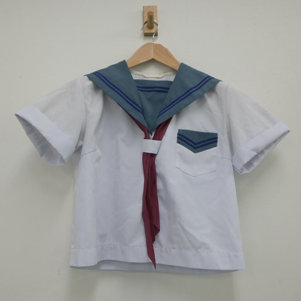 【中古制服】愛媛県 松山西中学校 女子制服 2点（セーラー服）sf020311【リサイクル学生服】 中古制服通販パレイド