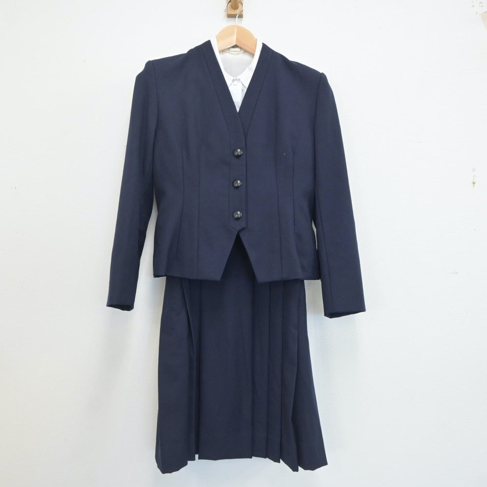 【中古制服】東京都 跡見学園高等学校 女子制服 3点（ブレザー・シャツ・ジャンパースカート）sf020395【リサイクル学生服】 中古制服