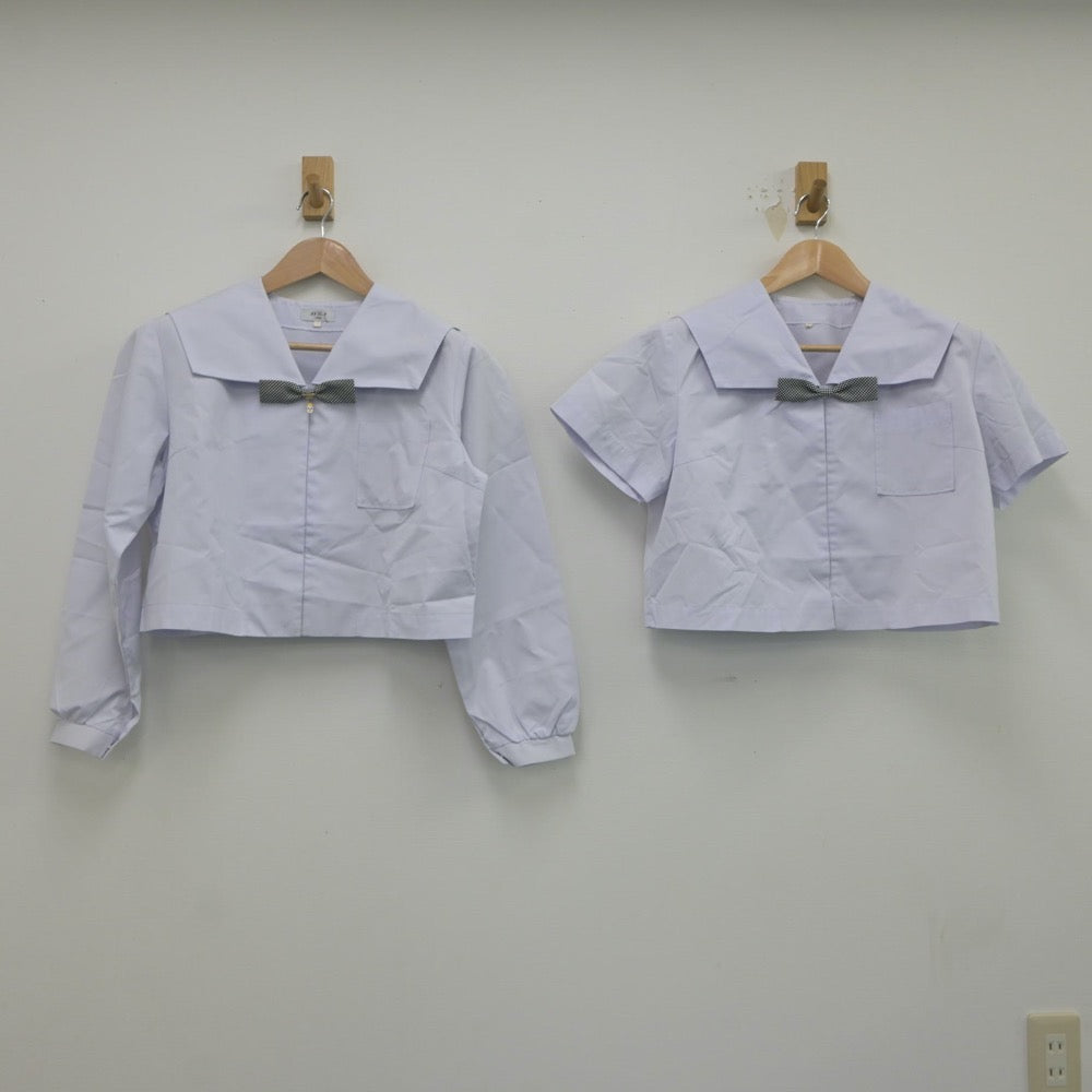 【中古制服】鹿児島県 鹿児島中央高等学校 女子制服 4点(セーラー服)sf020478【リサイクル学生服】 中古制服通販パレイド
