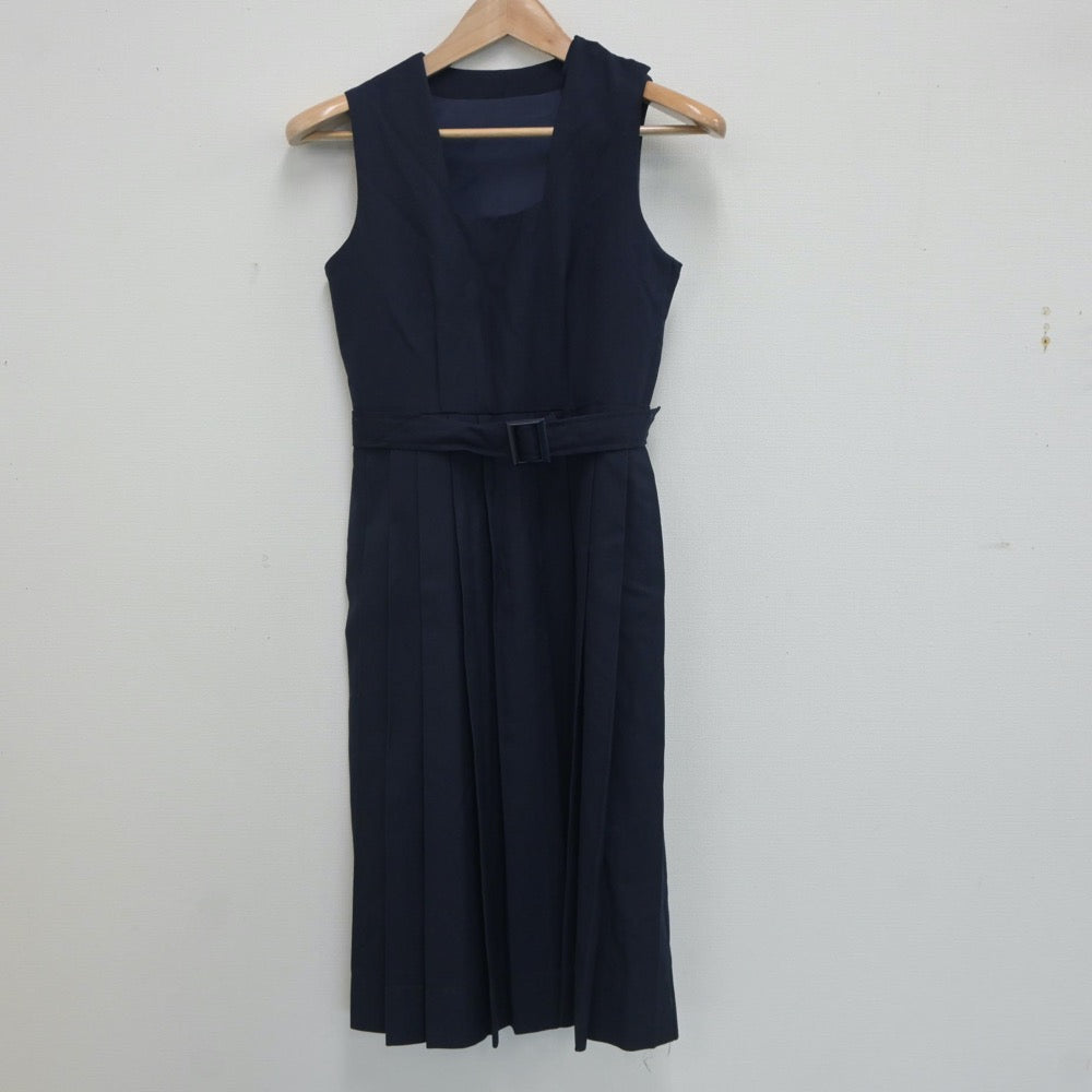 【中古制服】千葉県 千葉県東金市立東中学校 女子制服 1点（ジャンパースカート）sf020567【リサイクル学生服】 中古制服通販パレイド