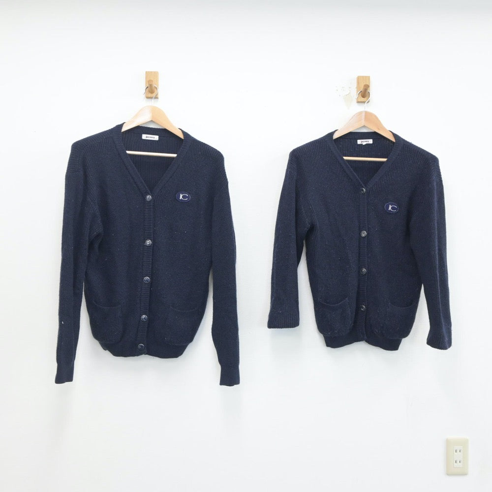 【中古制服】茨城県 茨城キリスト教学園中学校 女子制服 2点（ニット・ニット）sf021222【リサイクル学生服】 中古制服通販パレイド