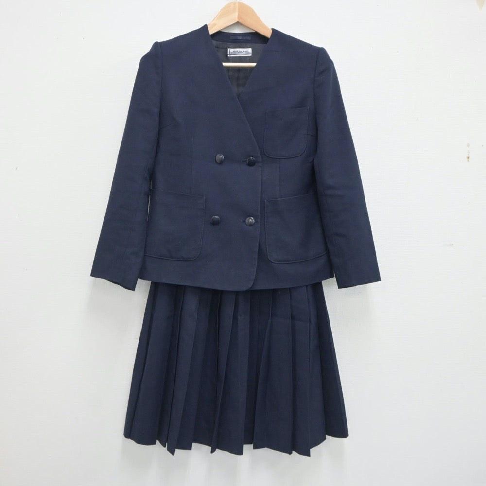 【中古制服】埼玉県 さいたま市立岸中学校 女子制服 2点（ブレザー・スカート）sf021247【リサイクル学生服】 中古制服通販パレイド