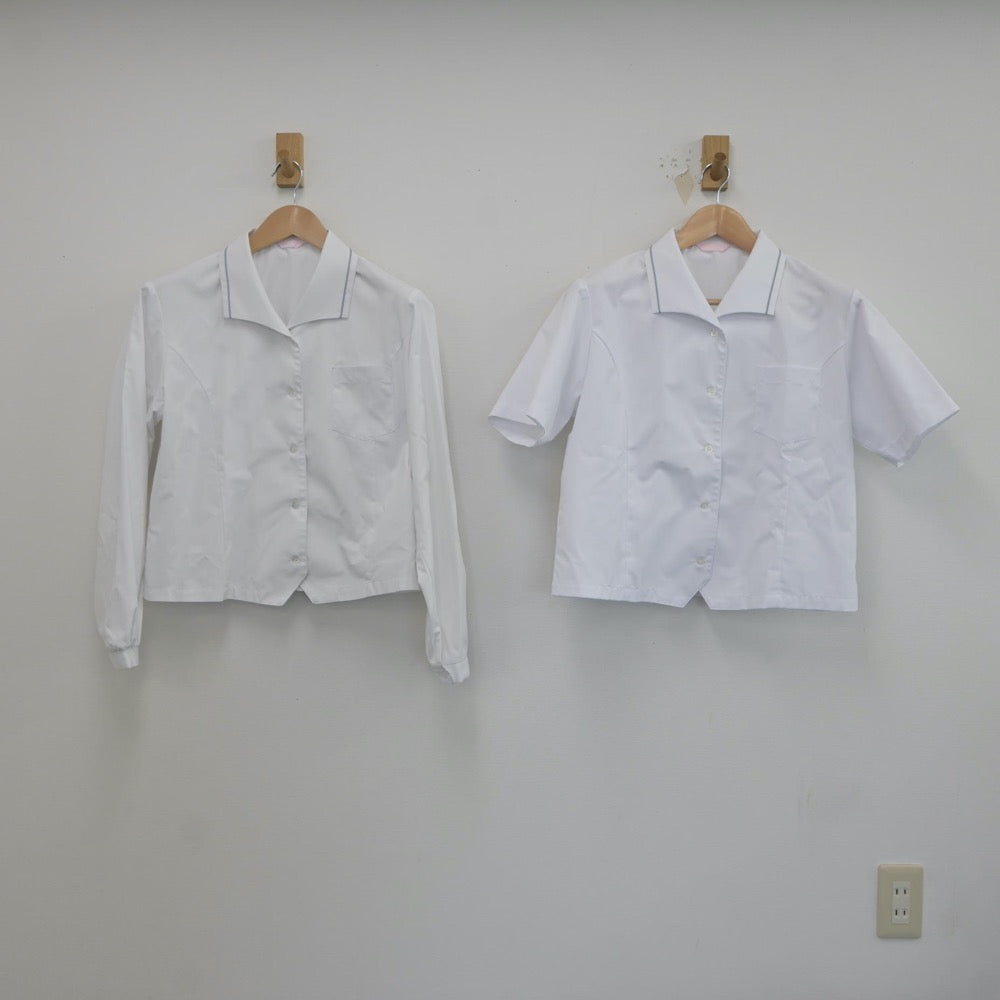 【中古制服】愛知県 愛知県立瀬戸西高等学校 女子制服 2点(シャツ)sf021312【リサイクル学生服】 中古制服通販パレイド