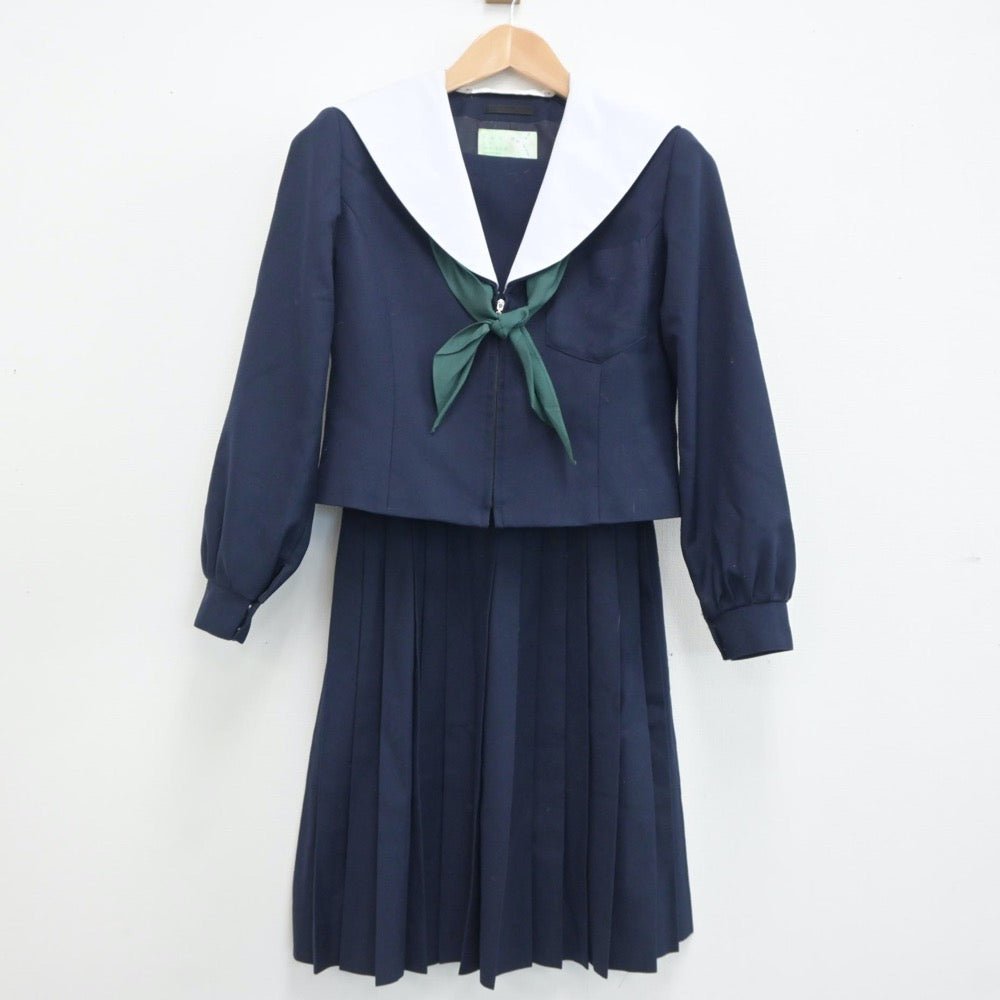 【中古制服】愛知県 左京山中学校 女子制服 3点（セーラー服・スカート）sf021428【リサイクル学生服】 中古制服通販パレイド