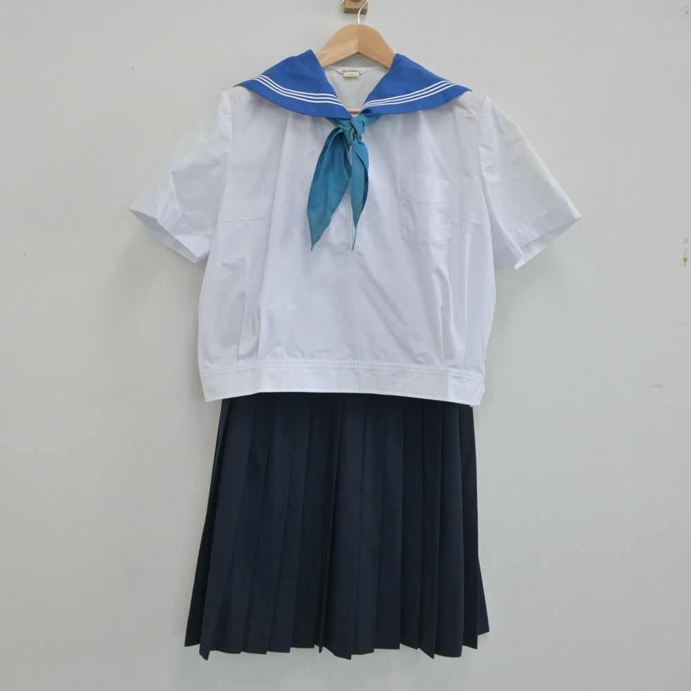 【中古制服】石川県 北陸学院高等学校 女子制服 4点（セーラー服・セーラー服・スカート）sf021438【リサイクル学生服】 中古制服通販パレイド