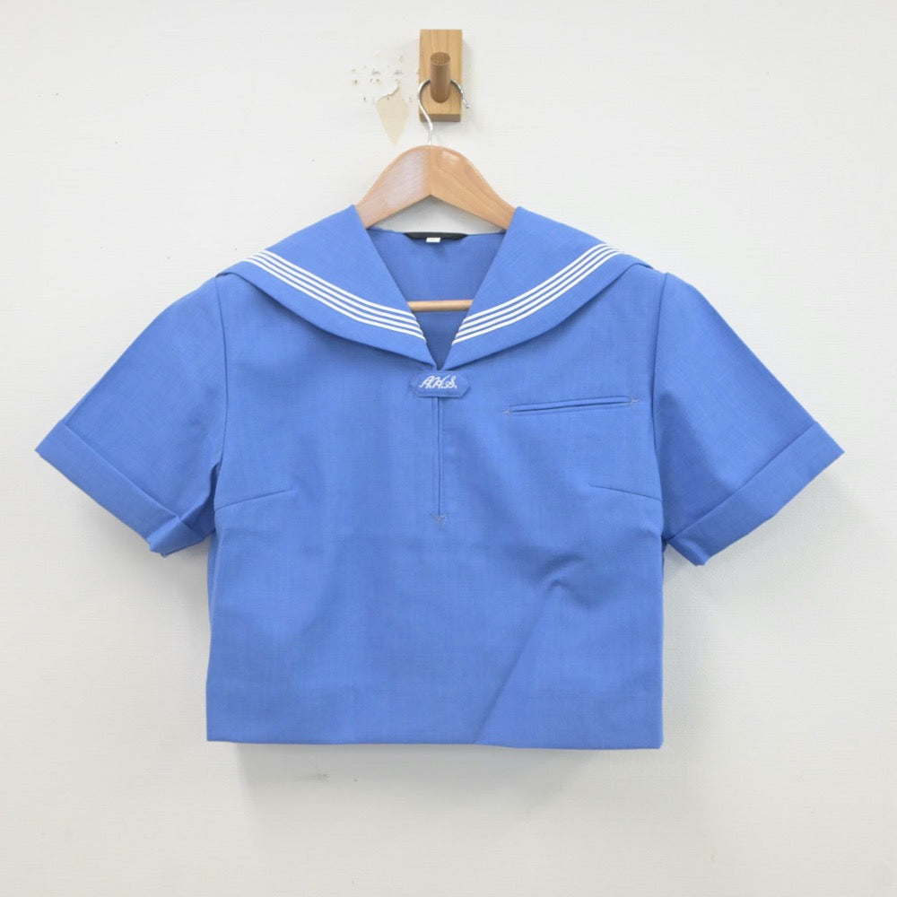 【中古制服】福岡県 朝倉高等学校 女子制服 1点（セーラー服）sf021814【リサイクル学生服】 中古制服通販パレイド