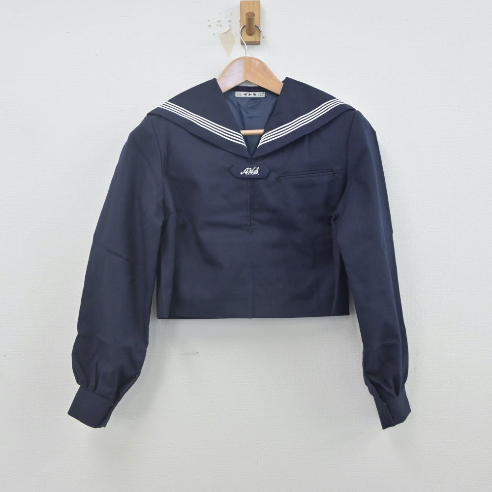 【中古制服】福岡県 朝倉高等学校 女子制服 1点（セーラー服）sf021818【リサイクル学生服】 中古制服通販パレイド