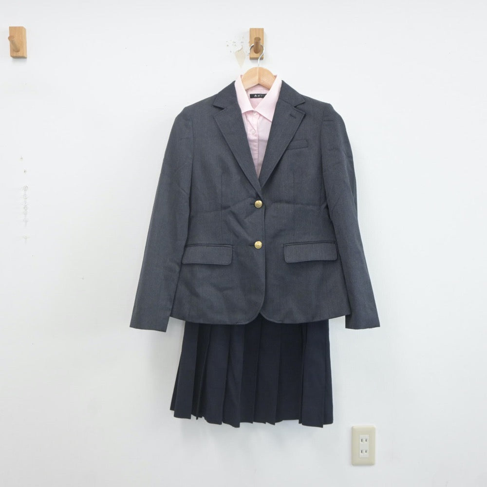 【中古制服】神奈川県 玉川学園高等部 女子制服 3点（ブレザー・シャツ・スカート）sf021905【リサイクル学生服】 中古制服通販パレイド