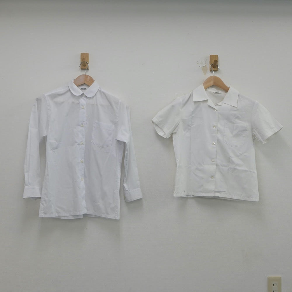 【中古制服】福岡県 福岡第一高等学校 女子制服 2点（シャツ・シャツ）sf022007【リサイクル学生服】 中古制服通販パレイド