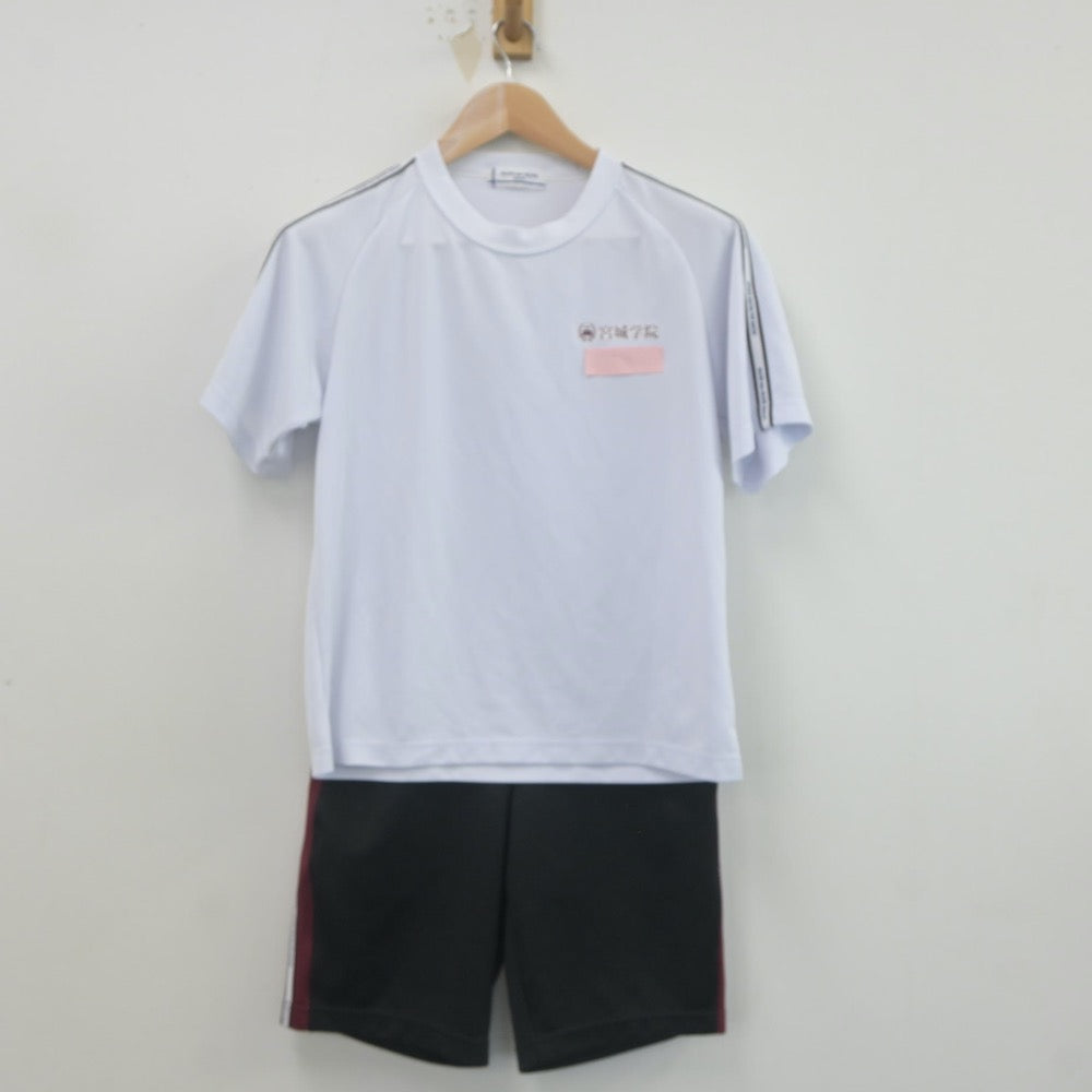 【中古制服】宮城県 宮城学院高等学校 女子制服 2点(体操服 上・体操服 下)sf022280【リサイクル学生服】 中古制服通販パレイド
