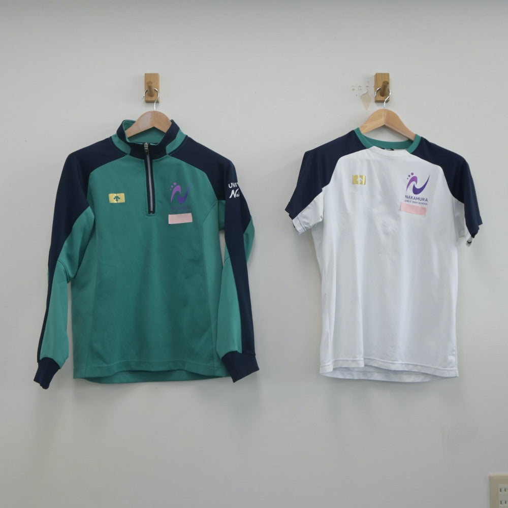 【中古制服】山口県 中村女子高等学校 女子制服 3点（ジャージ 上・体操服 上）sf022525【リサイクル学生服】 中古制服通販パレイド