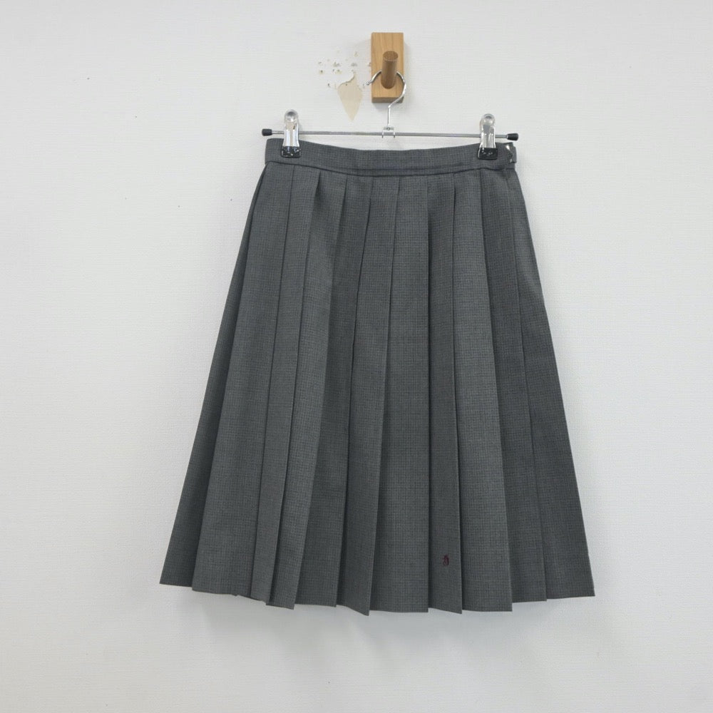 【中古制服】茨城県 常総学院高等学校 女子制服 1点（スカート）sf022743【リサイクル学生服】 中古制服通販パレイド