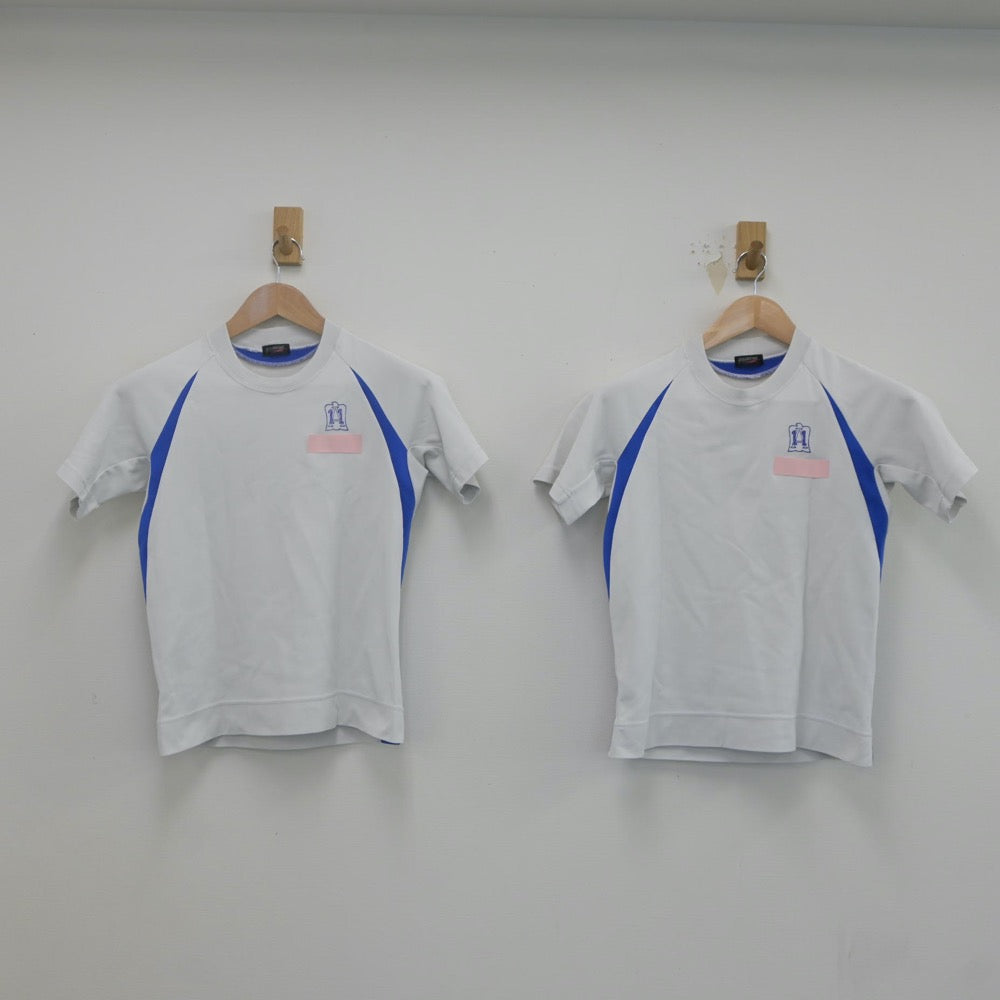 【中古制服】東京都 足立第十一中学校 女子制服 2点（体操服 上）sf022762【リサイクル学生服】 中古制服通販パレイド