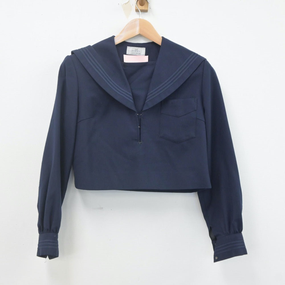 【中古制服】大阪府 高美中学校 女子制服 1点(セーラー服)sf022997【リサイクル学生服】 中古制服通販パレイド