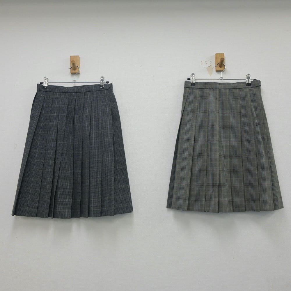【中古制服】茨城県 牛久栄進高等学校 女子制服 2点（スカート）sf023260【リサイクル学生服】 中古制服通販パレイド