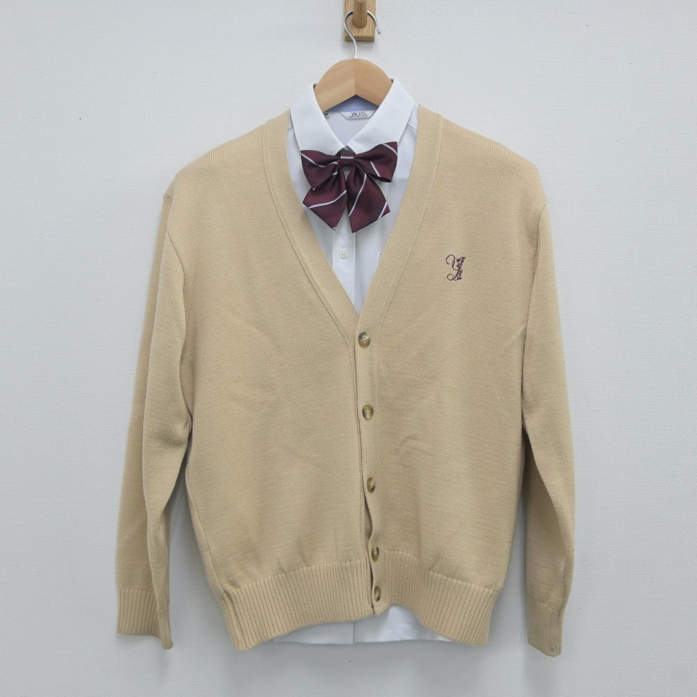 【中古制服】三重県 四日市高等学校 女子制服 4点（シャツ・ニット）sf023293【リサイクル学生服】 中古制服通販パレイド