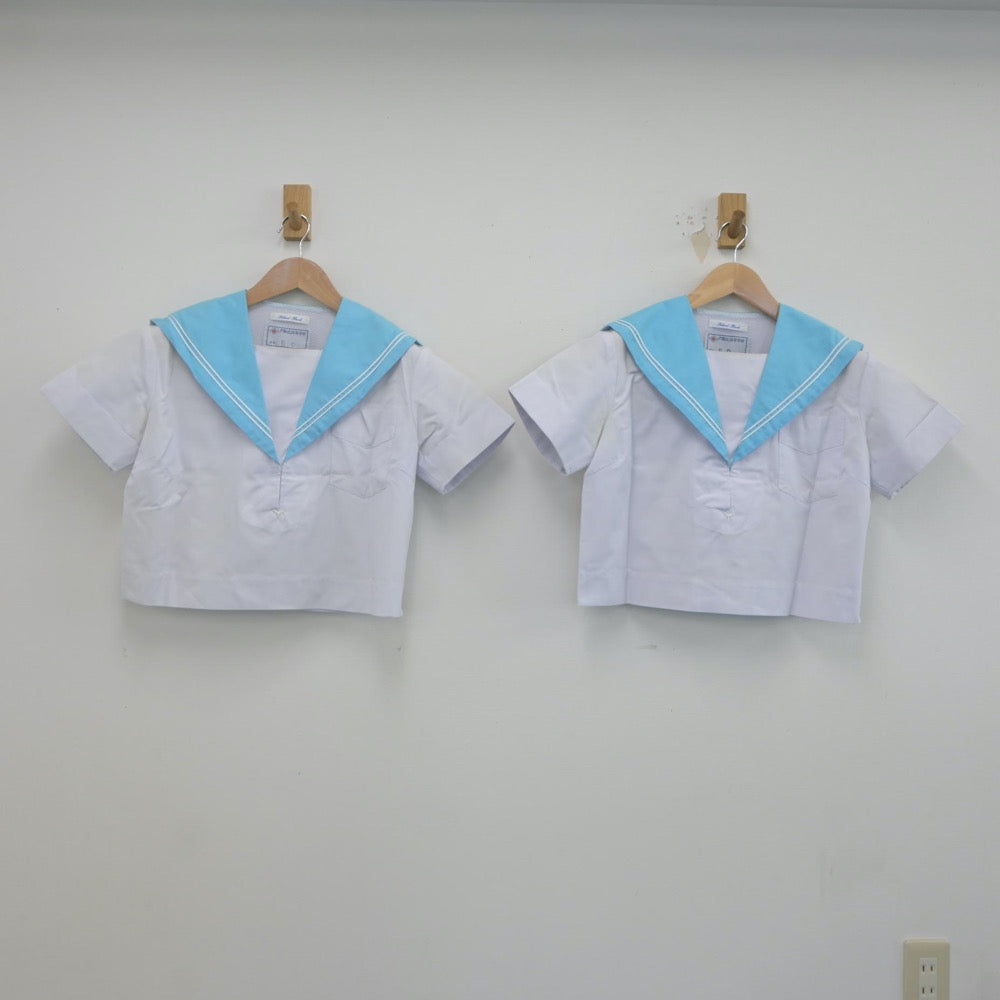 【中古制服】大阪府 大阪府立夕陽丘高等学校 女子制服 2点（セーラー服）sf023366【リサイクル学生服】 中古制服通販パレイド