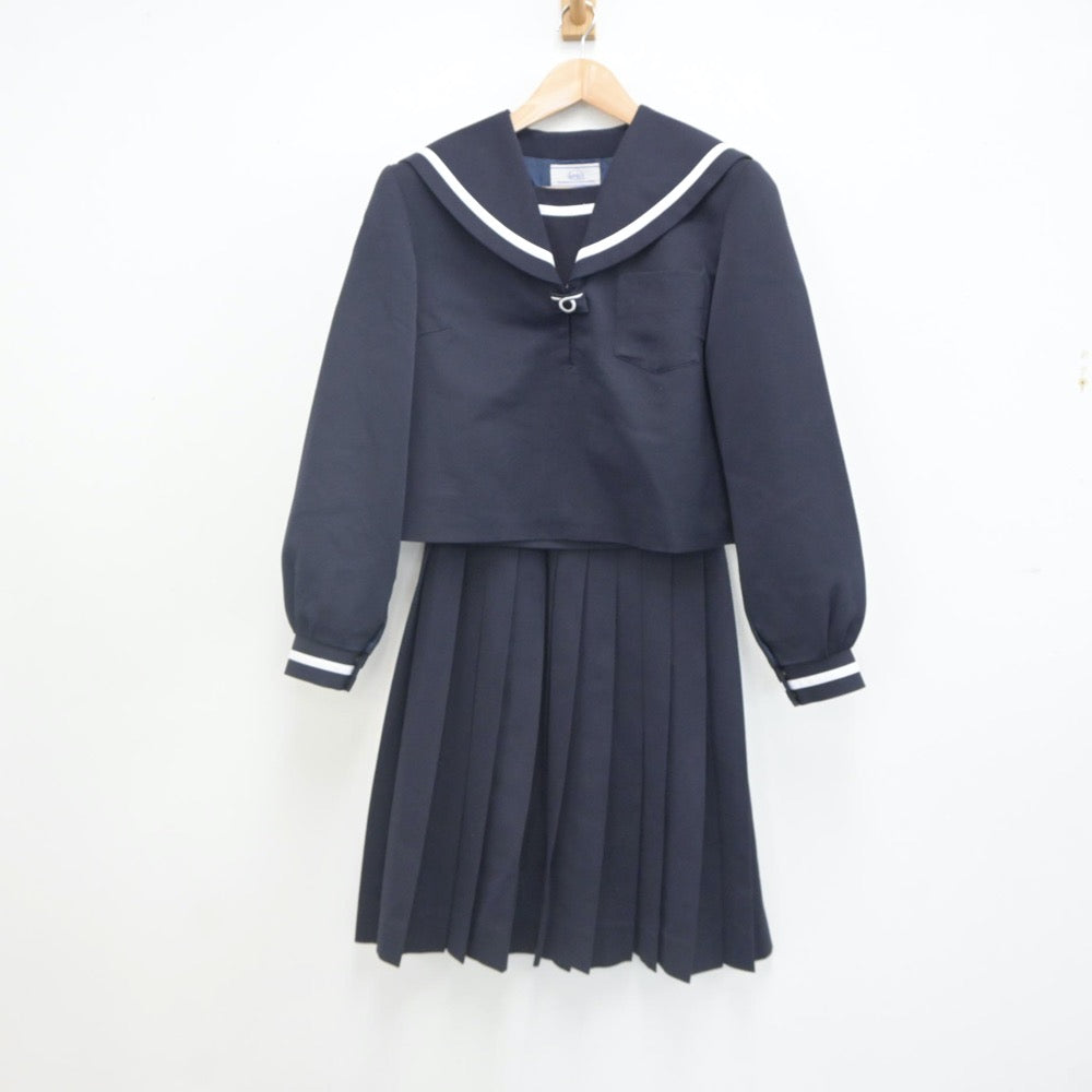 【中古制服】長野県 長野県東御市立東部中学校 女子制服 2点（セーラー服・スカート）sf023378【リサイクル学生服】 中古制服通販パレイド