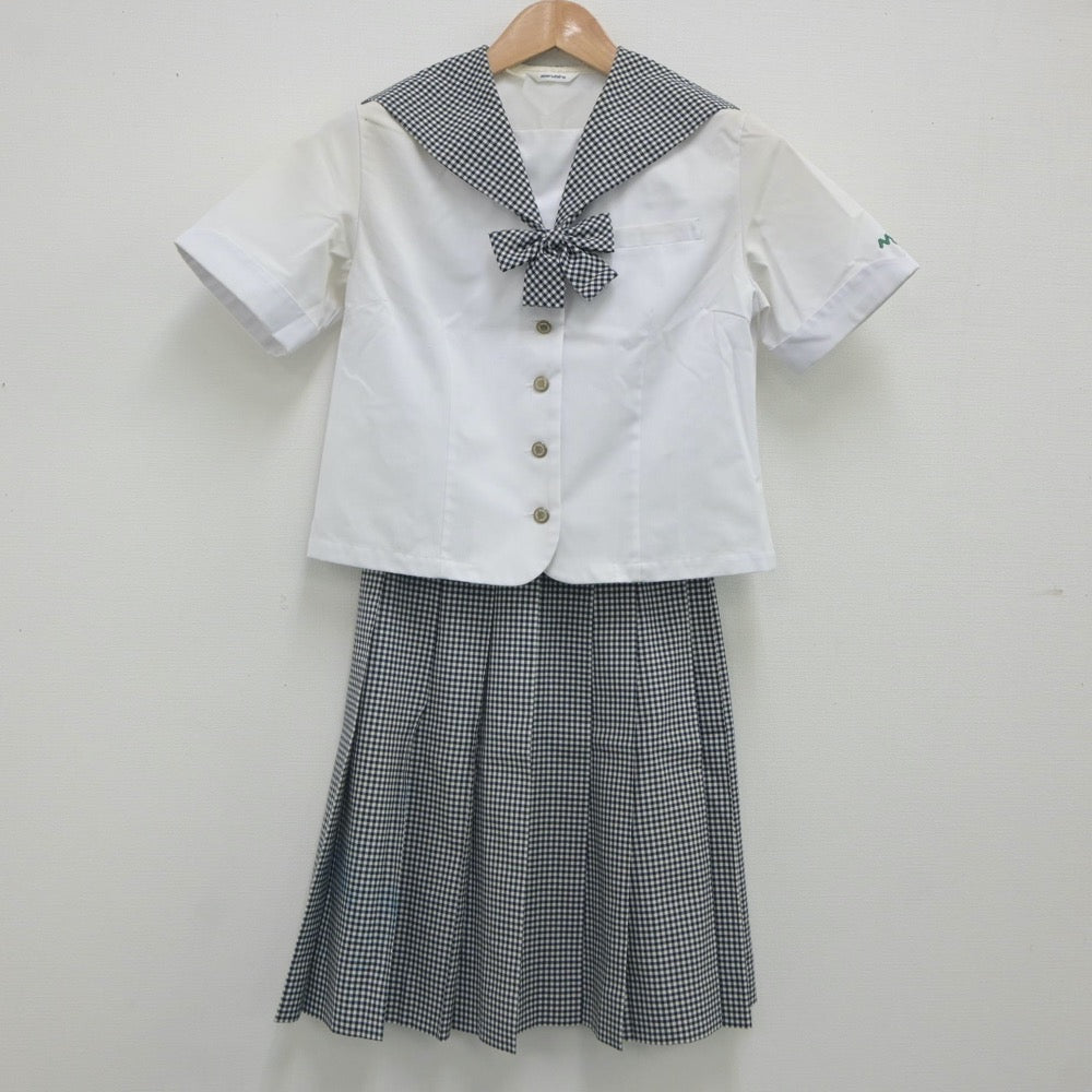 【中古制服】埼玉県 武蔵越生高等学校 女子制服 3点（セーラー服・スカート）sf023562【リサイクル学生服】 中古制服通販パレイド