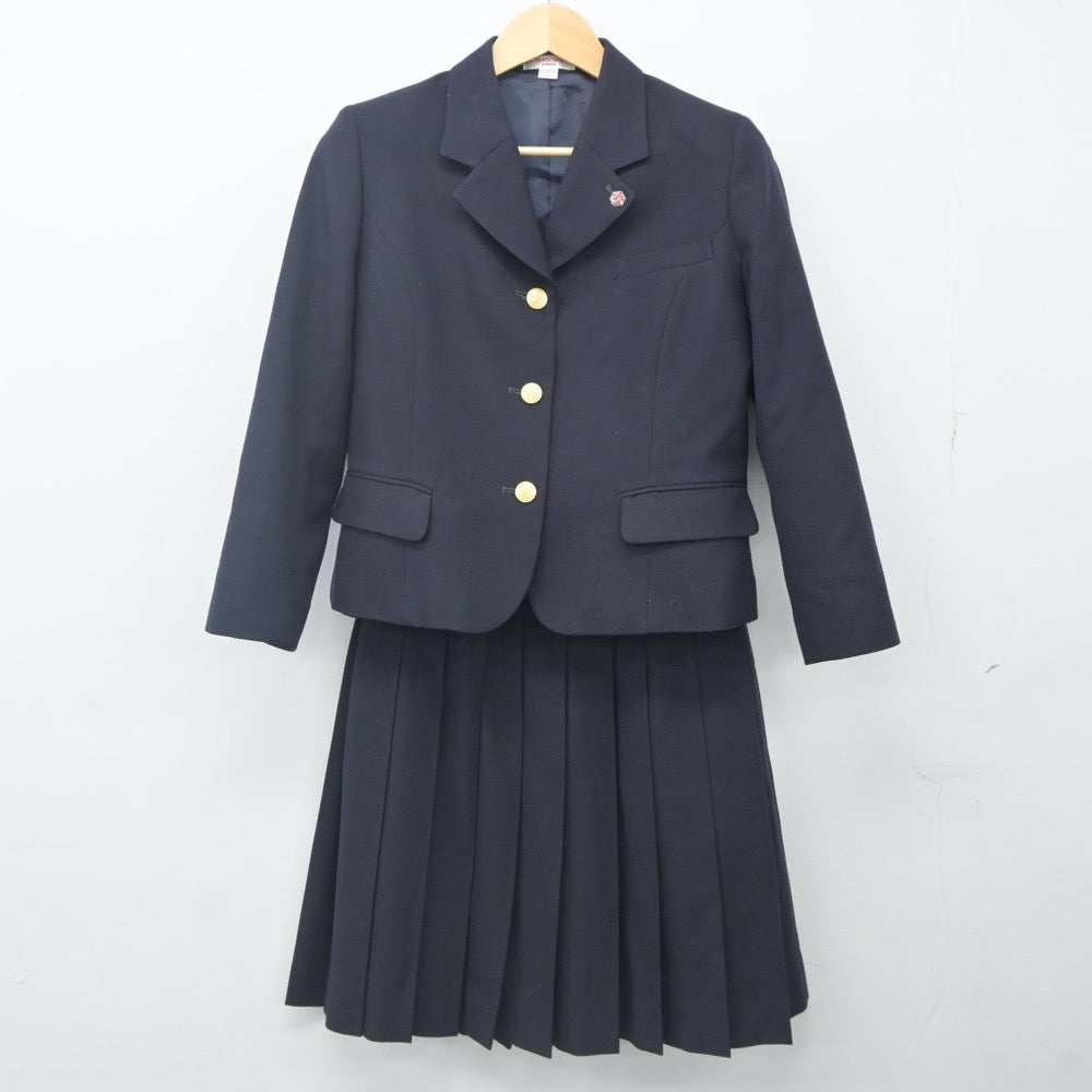 【中古制服】岩手県 盛岡中央高等学校 女子制服 2点（ブレザー・スカート）sf023870【リサイクル学生服】 中古制服通販パレイド