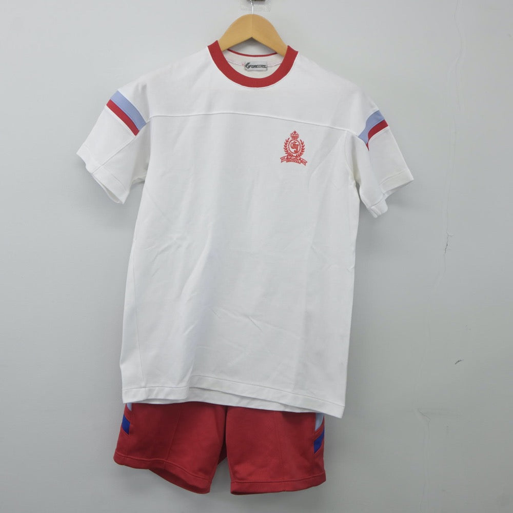 【中古制服】岐阜県 岐阜女子高等学校 女子制服 2点（体操服 上・体操服 下）sf024062【リサイクル学生服】 中古制服通販パレイド