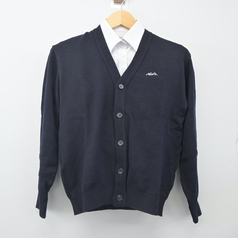 【中古制服】愛知県 愛知商業高等学校 女子制服 2点（シャツ・ニット）sf024076【リサイクル学生服】 中古制服通販パレイド