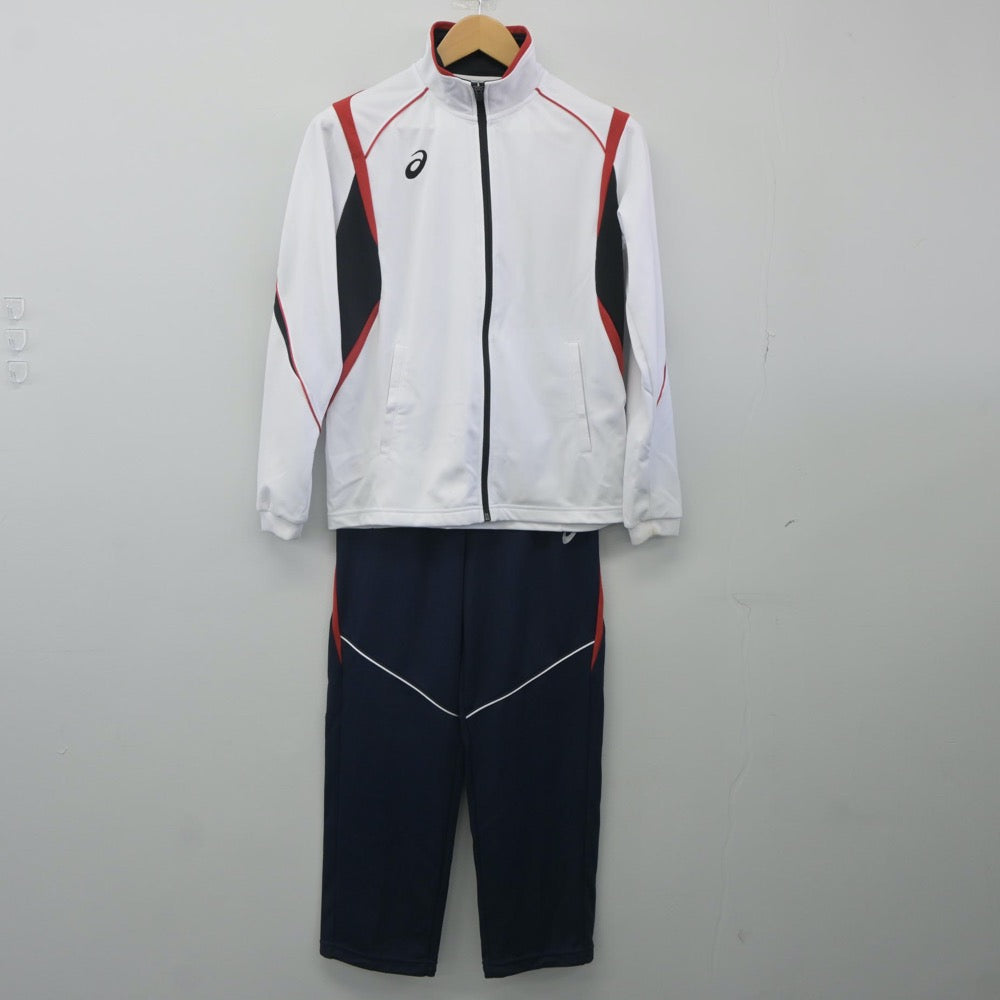 【中古制服】愛知県 愛知高等学校器械体操部ユニフォーム 女子制服 3点（ジャージ 上下・部活ユニフォーム 上）sf024108【リサイクル