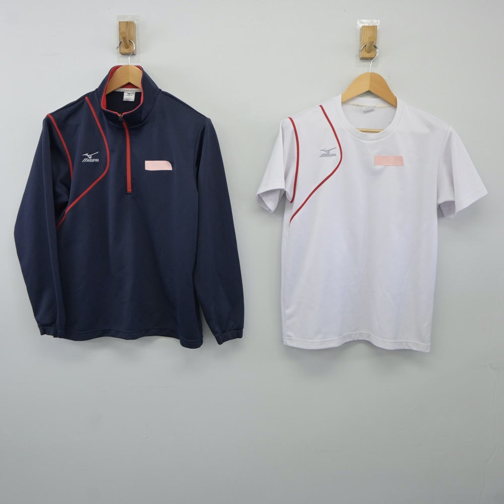 【中古制服】奈良県 奈良県立桜井高等学校 女子制服 2点（体操服 上・ジャージ 上）sf024727【リサイクル学生服】 中古制服通販パレイド