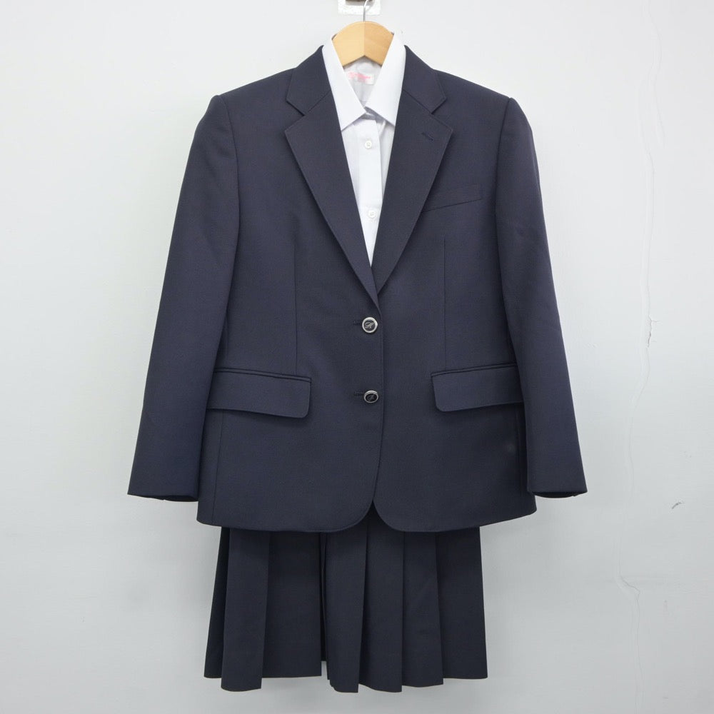 【中古制服】神奈川県 原中学校 女子制服 3点（ブレザー・シャツ・スカート）sf024876【リサイクル学生服】 中古制服通販パレイド