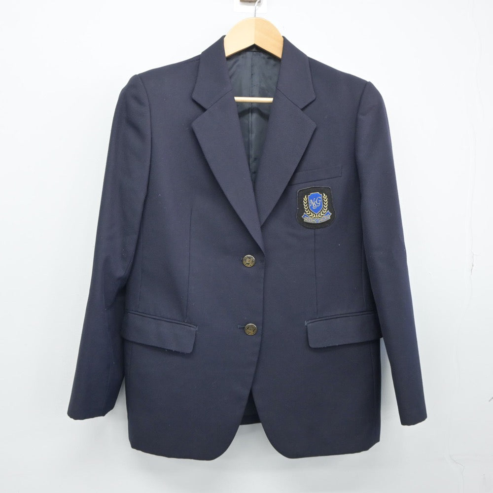 【中古制服】鹿児島県 鹿児島城西高等学校 女子制服 1点（ブレザー）sf024902【リサイクル学生服】 中古制服通販パレイド