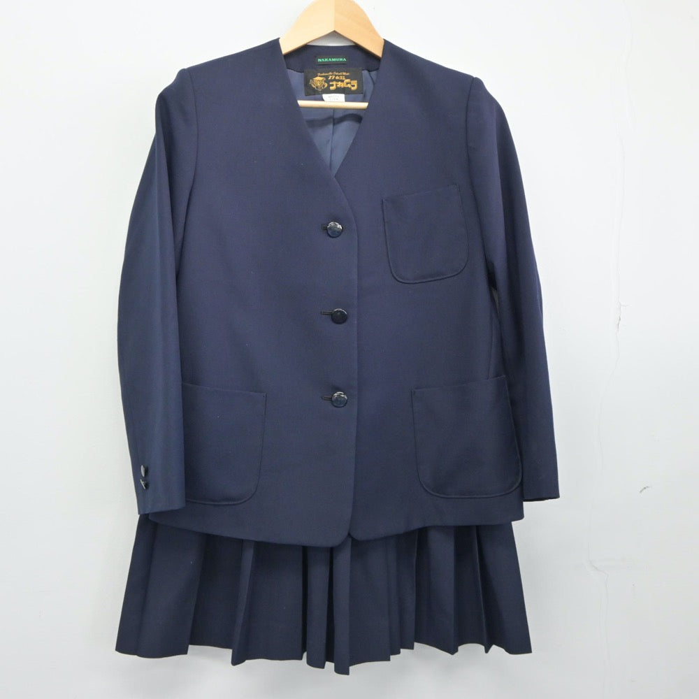 【中古制服】神奈川県 由野台中学校 女子制服 2点(ブレザー・スカート)sf024904【リサイクル学生服】 中古制服通販パレイド