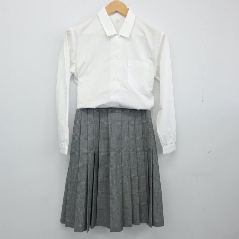 【中古制服】埼玉県 戸塚西中学校 女子制服 2点（シャツ・スカート）sf025034【リサイクル学生服】 中古制服通販パレイド