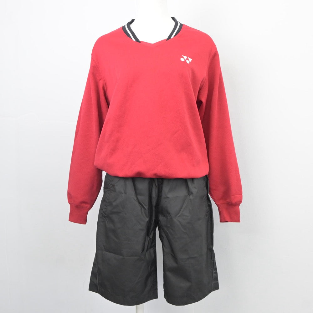 【中古制服】福島県 向陽中学校テニス部ユニフォーム 女子制服 2点（部活ユニフォーム 上・部活ユニフォーム 下）sf025189【リサイクル