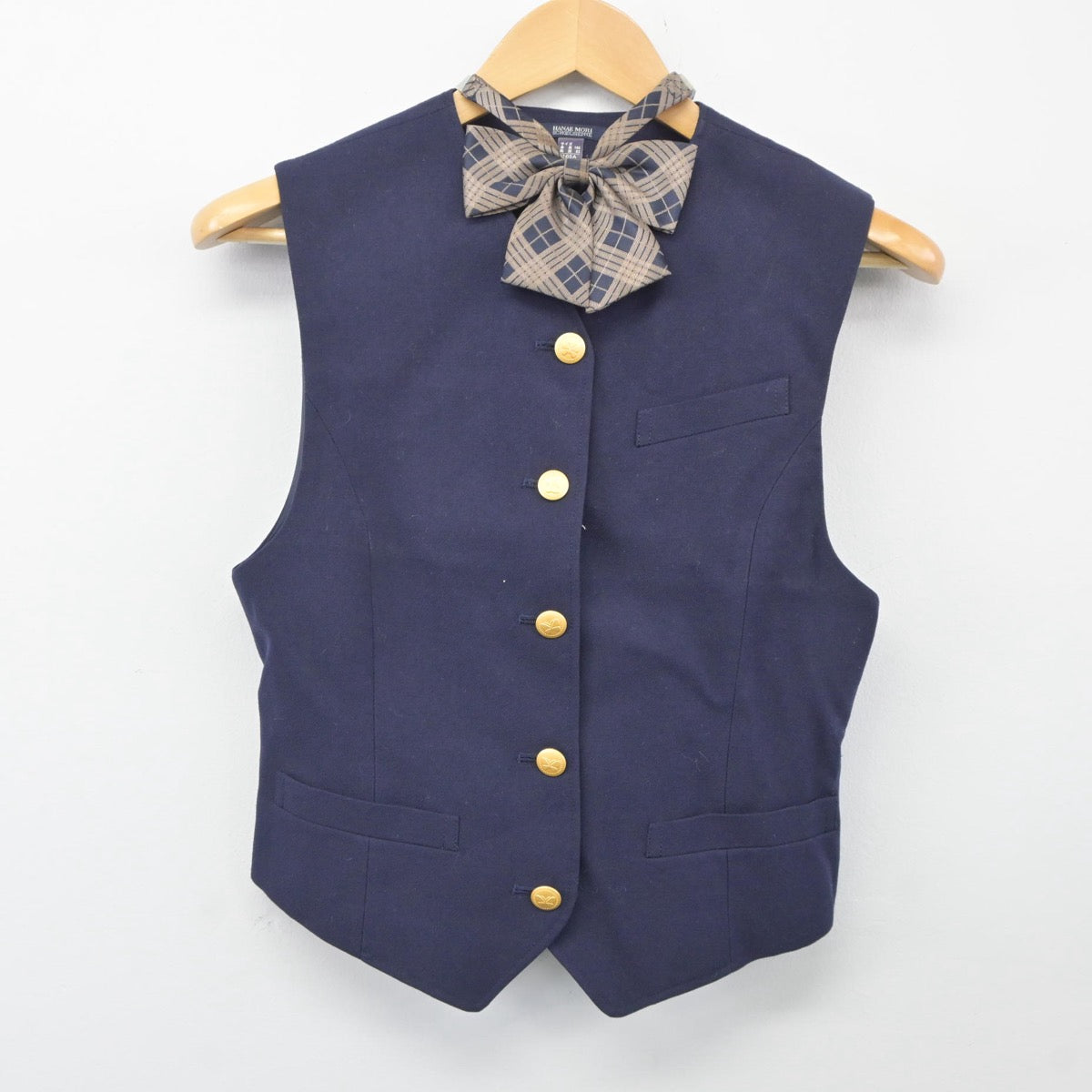 【中古制服】埼玉県 川越南高等学校 女子制服 2点（ベスト）sf025423【リサイクル学生服】 中古制服通販パレイド