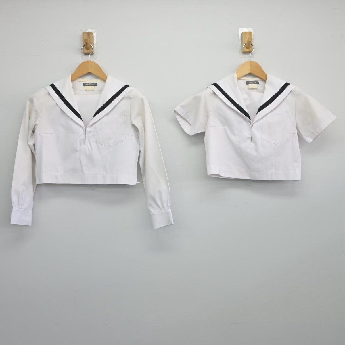 【中古制服】愛知県 名古屋西高等学校 女子制服 2点（セーラー服）sf025553【リサイクル学生服】 中古制服通販パレイド